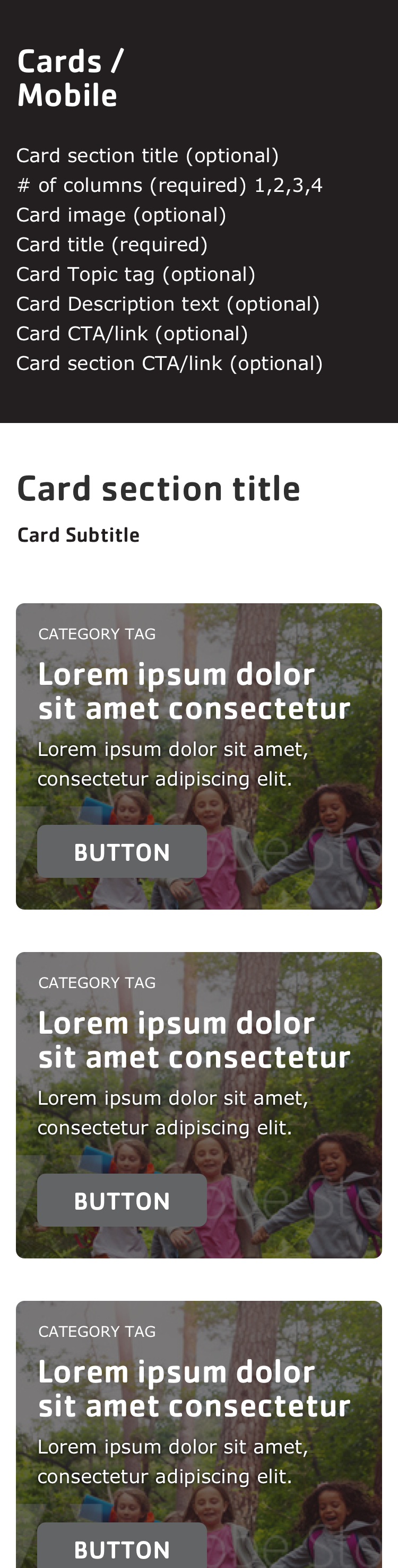 Cards | YMCA Website Services